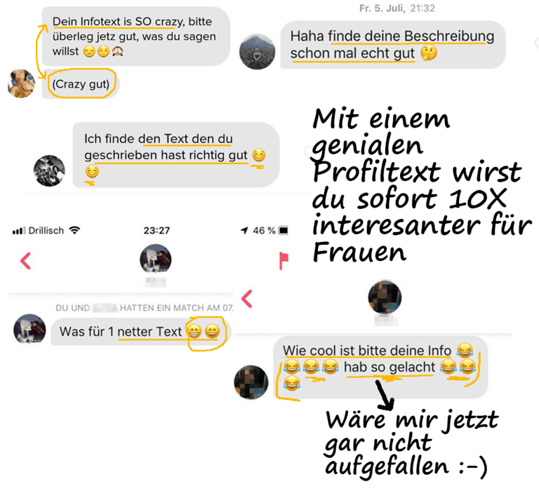 Tinder Bios Frauen