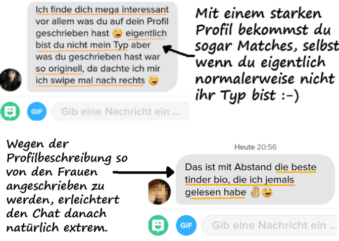 Tinder Profiltext: 37 geniale Beispiele für die Bio Beschreibung [2025 ...